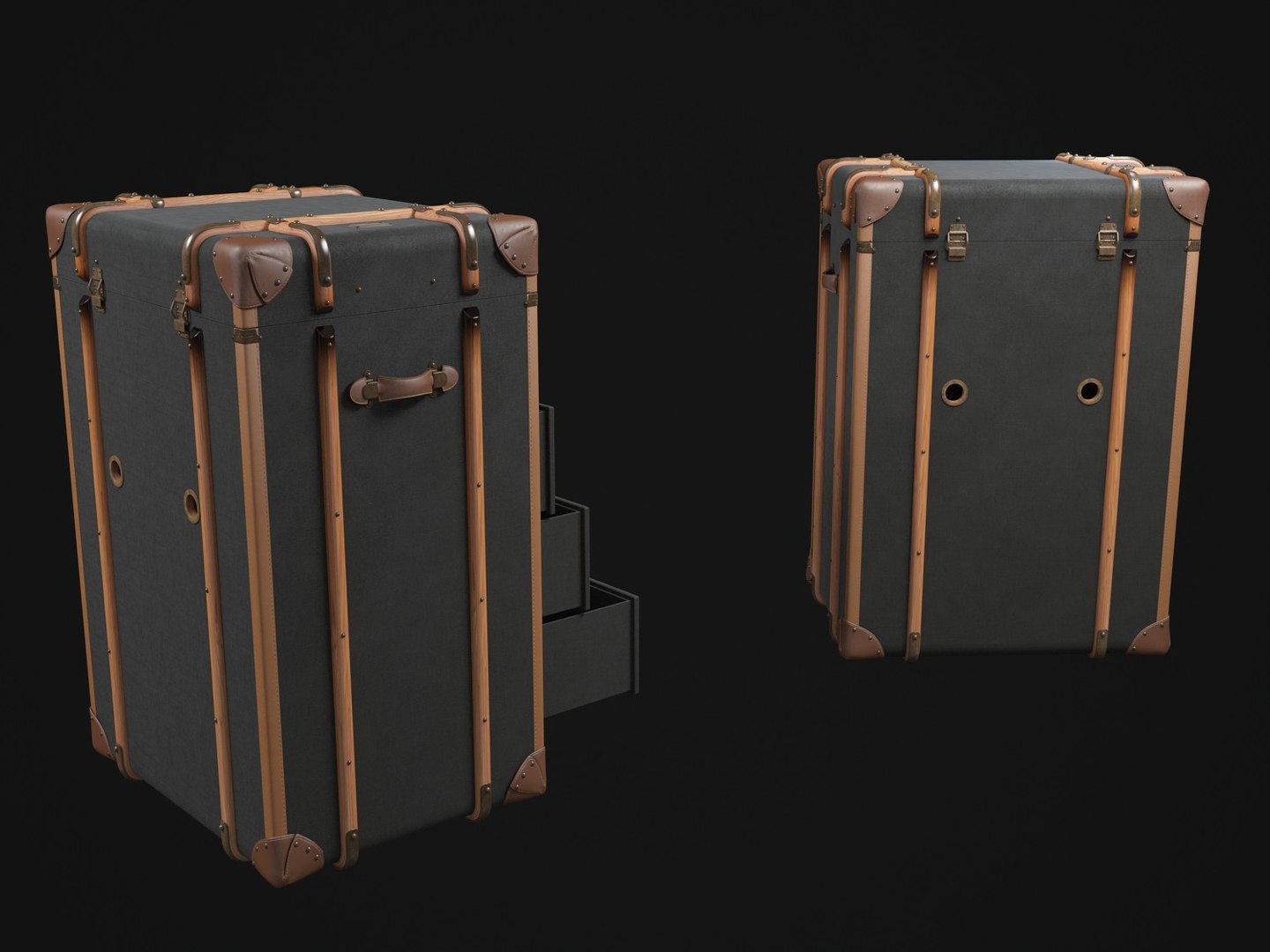 3d richards -trunk-small-chest model