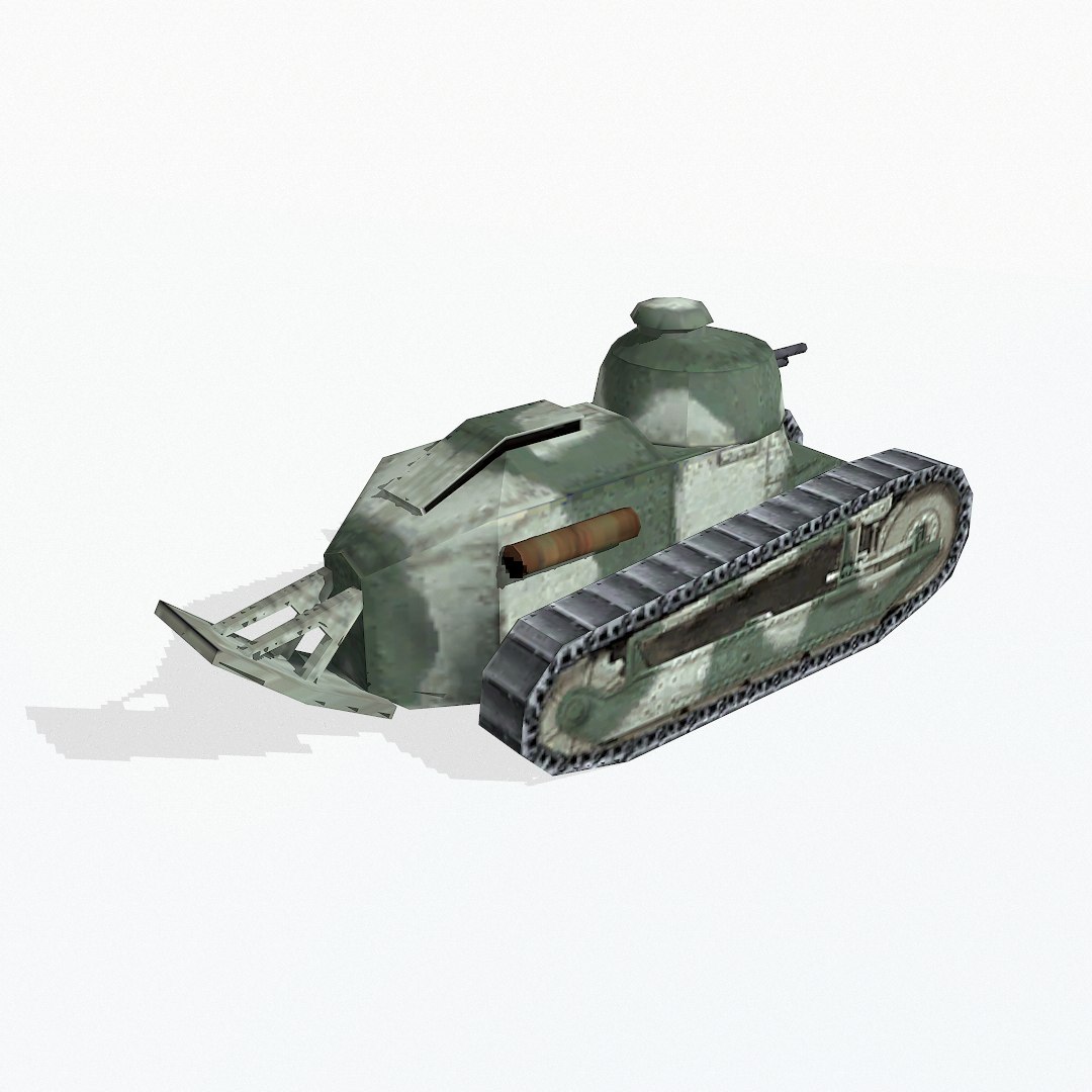 Max Renault Ft Ft-17 Light Tank