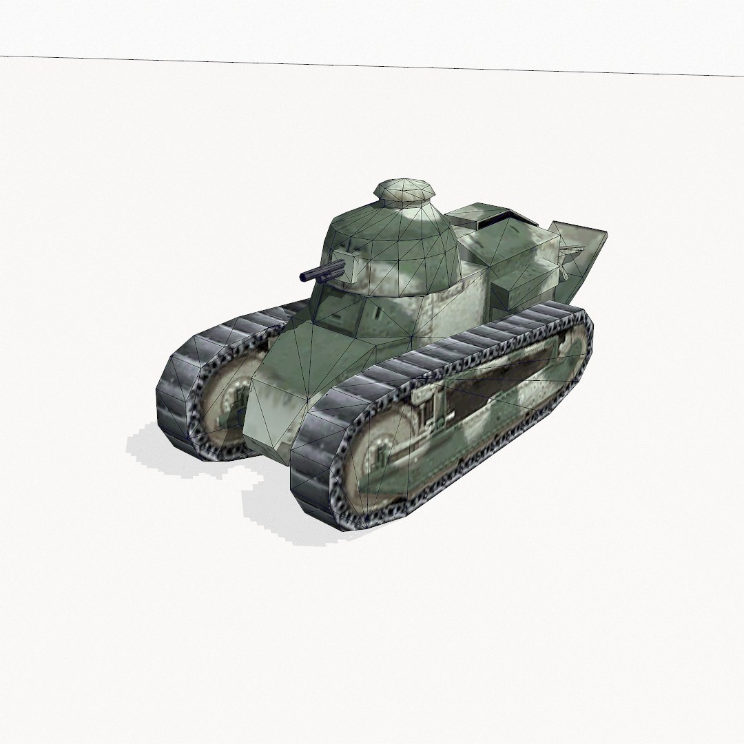 Max Renault Ft Ft-17 Light Tank