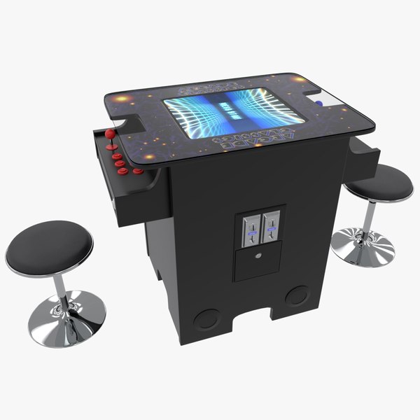 3D model classic bartop arcade games - TurboSquid 1614105