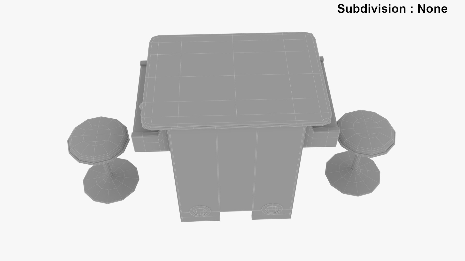 Cocktail Arcade Games Cabinet 3D Model - TurboSquid 1659759