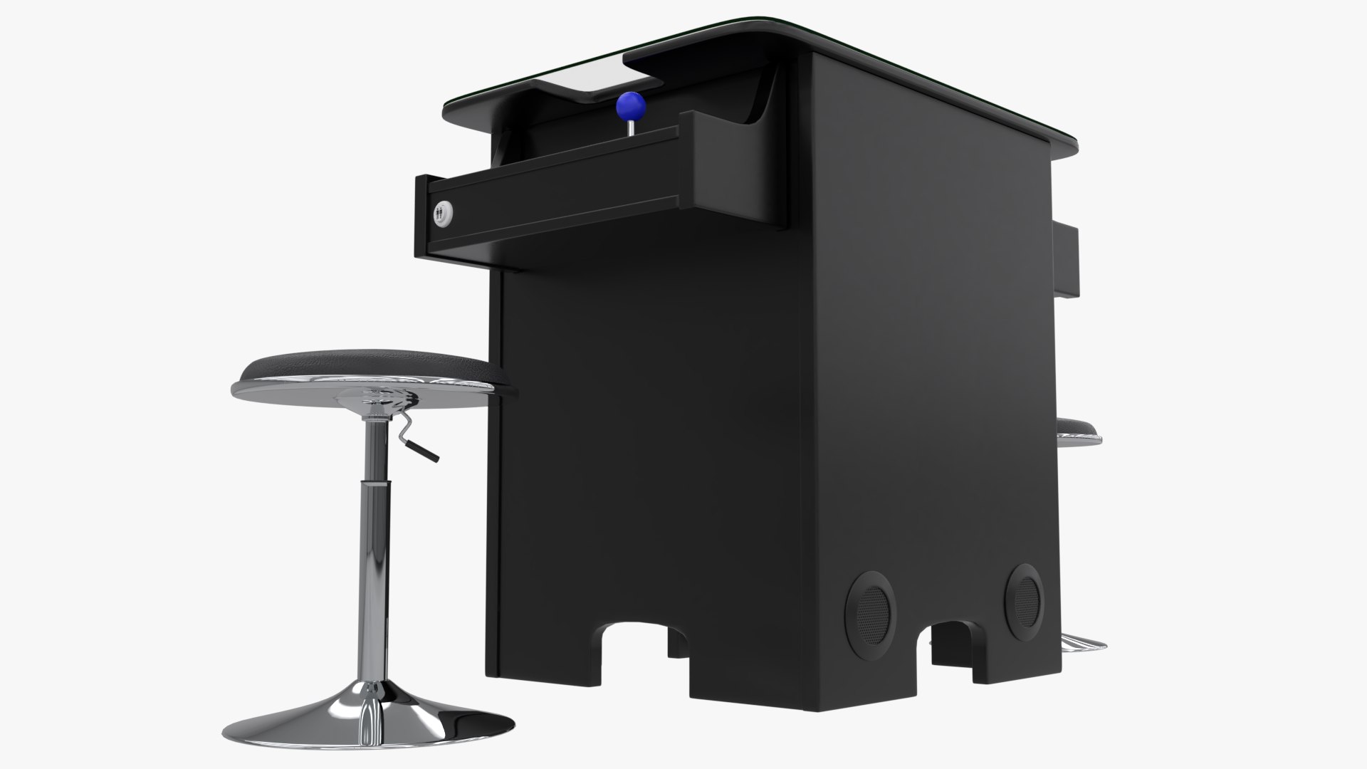 Cocktail Arcade Games Cabinet 3D Model - TurboSquid 1659759