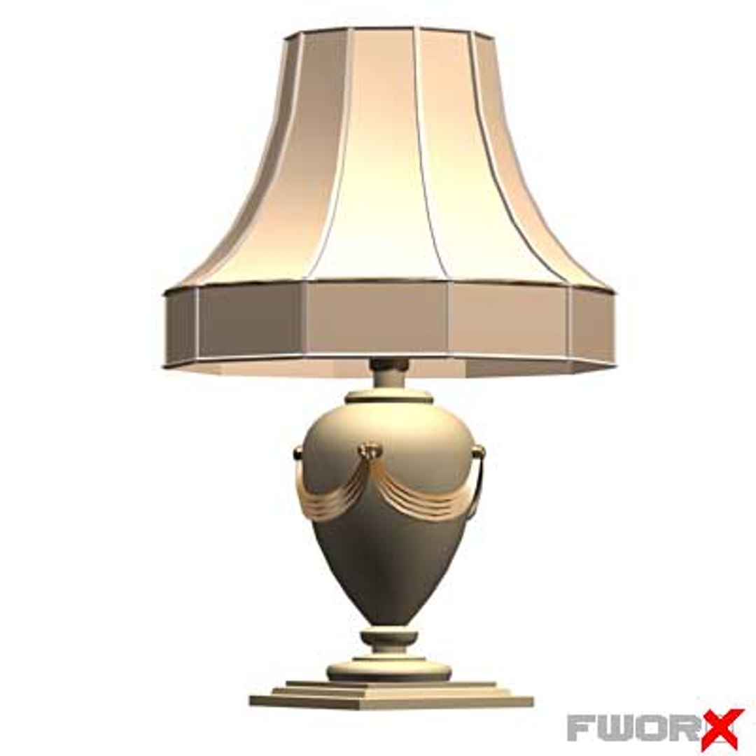 Table Lamp 3d Model