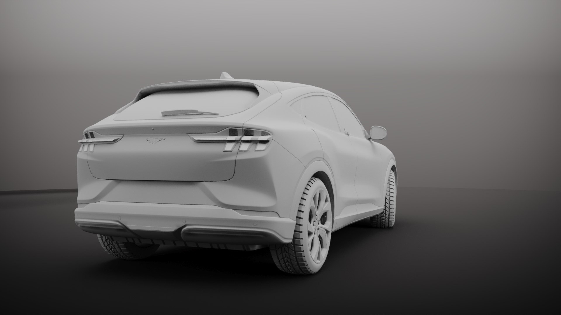 FORD MUSTANG MACH-E 2021 3D Model - TurboSquid 1911289