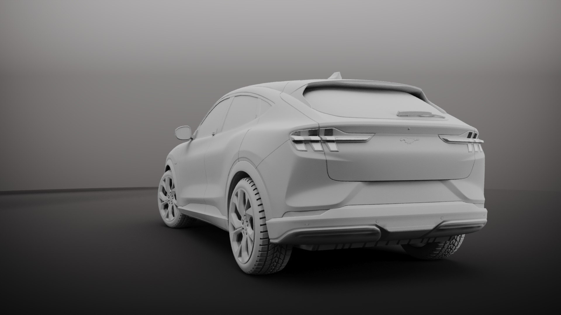 FORD MUSTANG MACH-E 2021 3D Model - TurboSquid 1911289