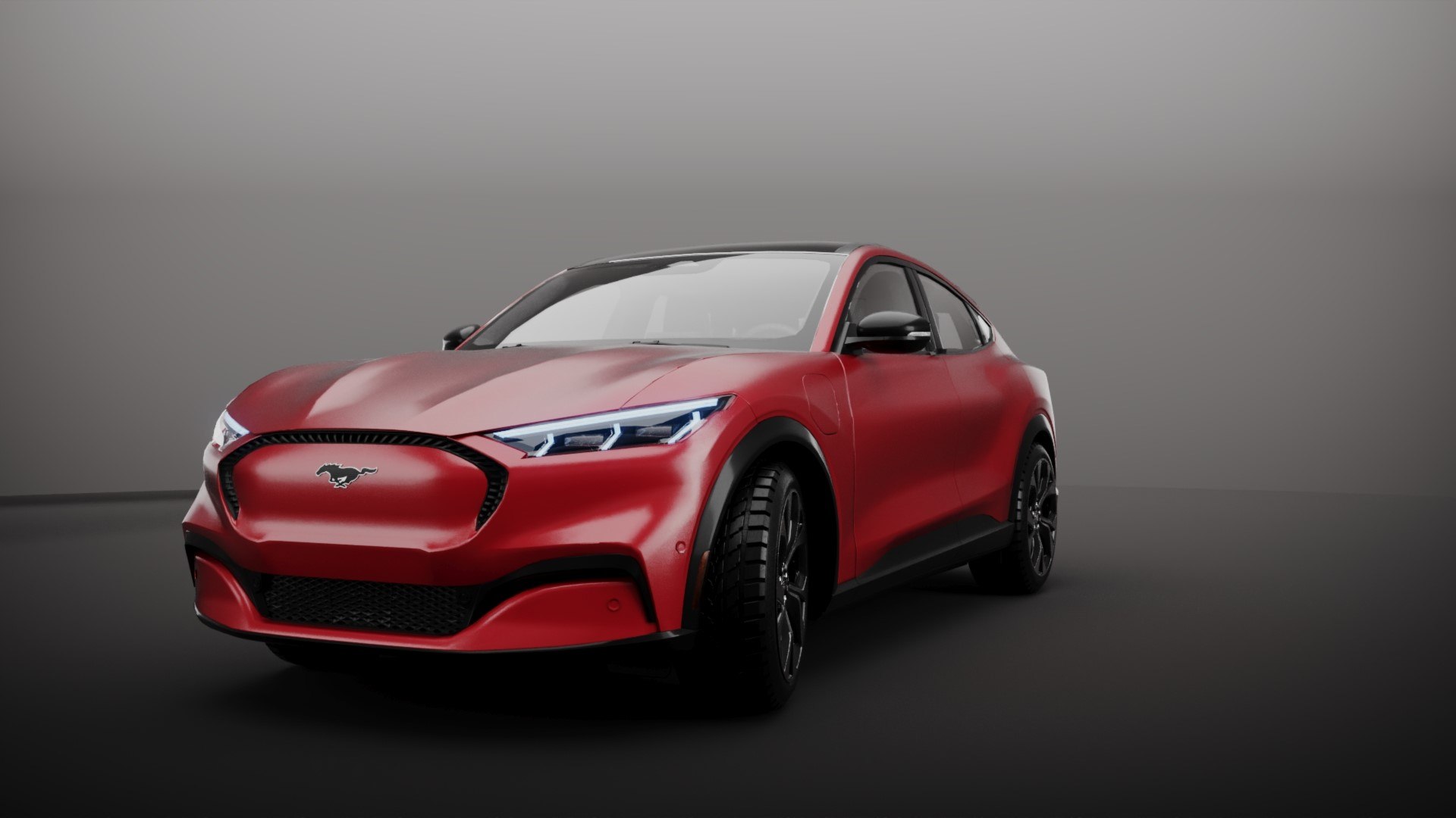 FORD MUSTANG MACH-E 2021 3D Model - TurboSquid 1911289