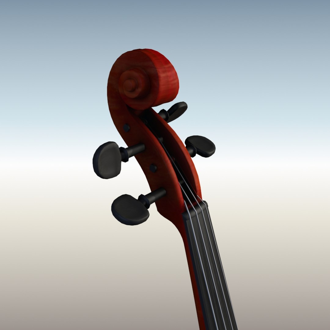 3d Cello Model