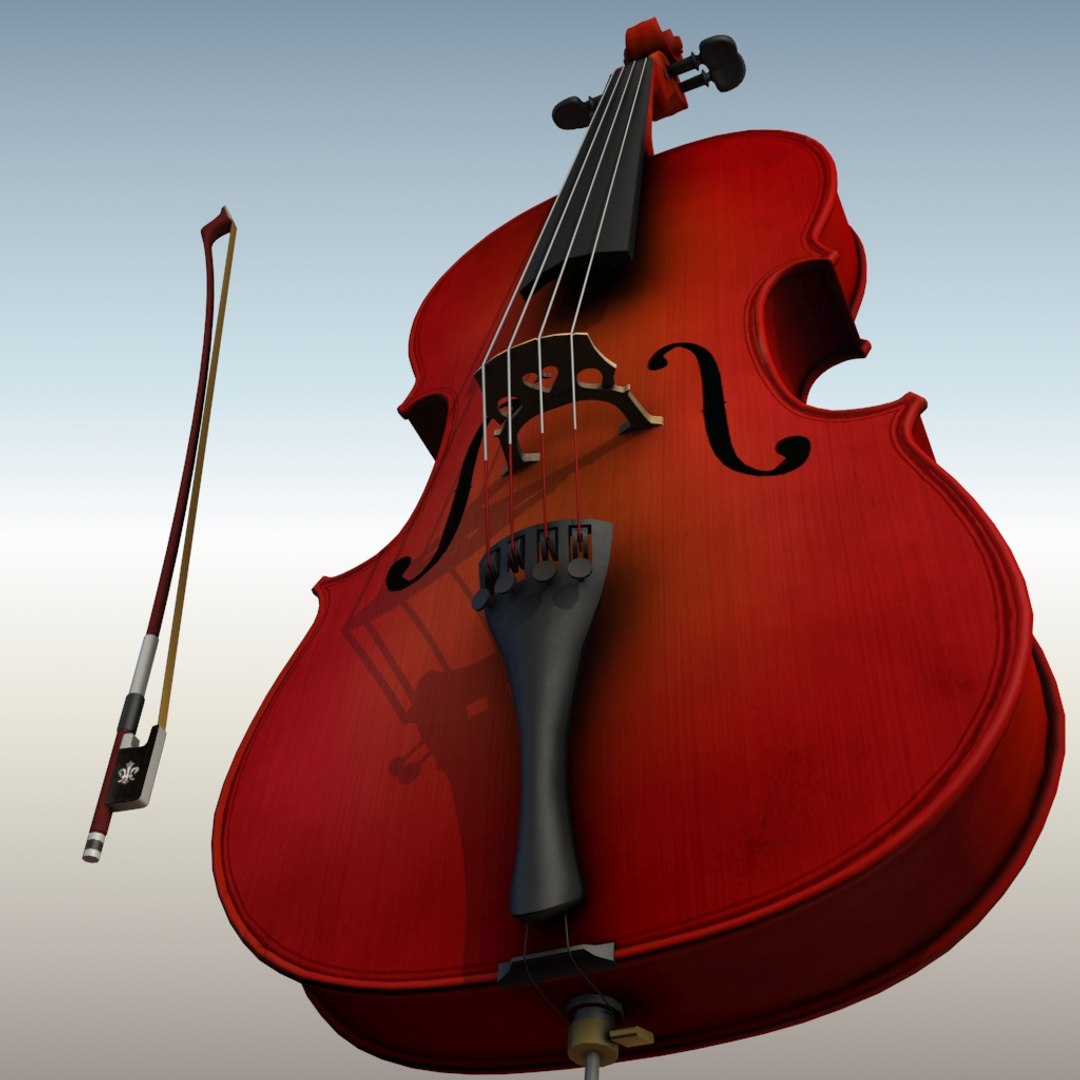 3d Cello Model
