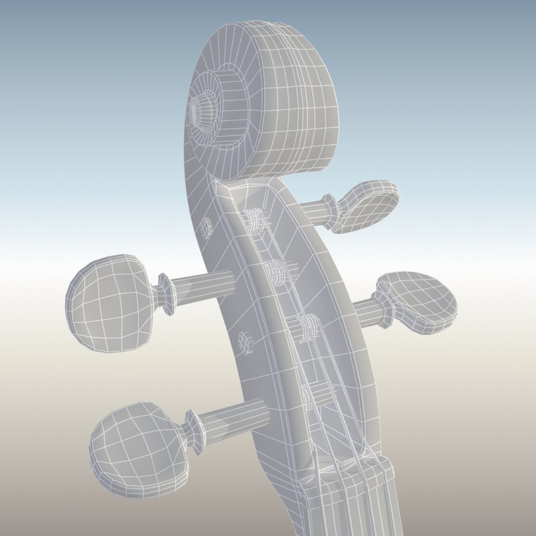 3d Cello Model