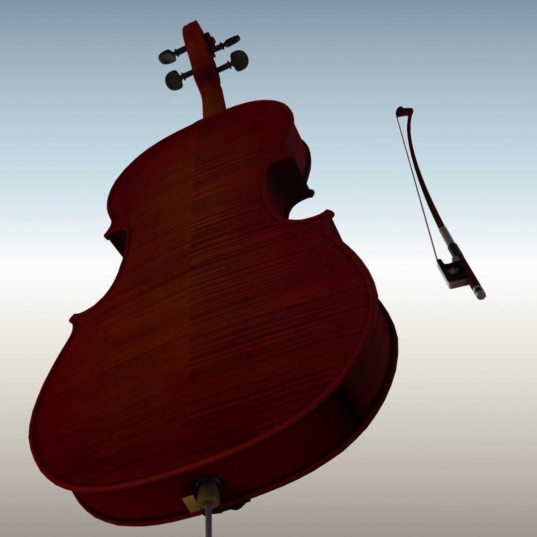 3d Cello Model