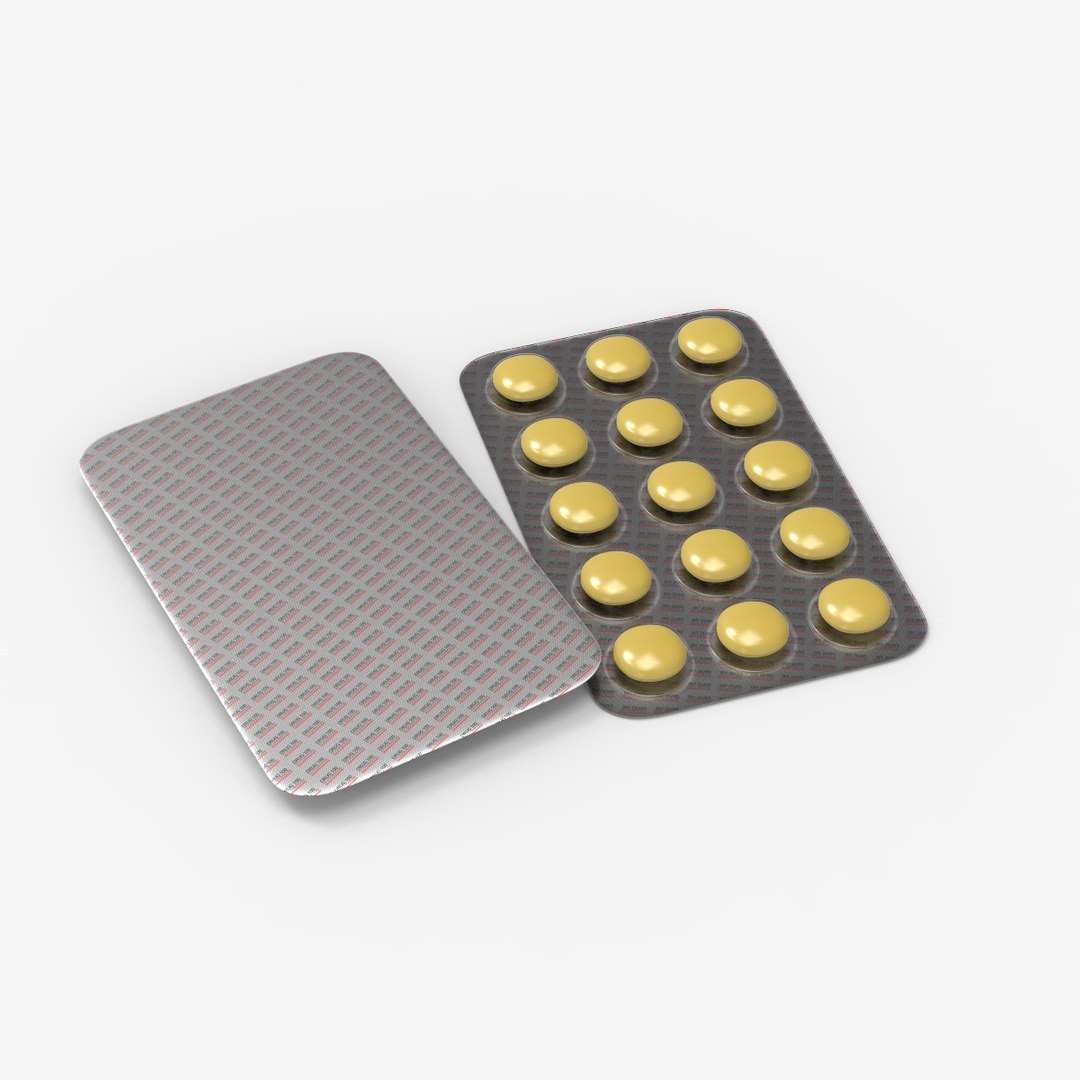 3D Medication Drugs Model - TurboSquid 1169663