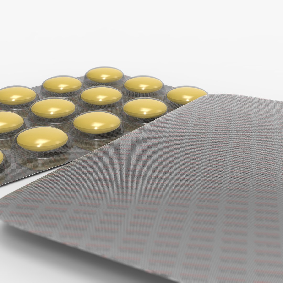 3D Medication Drugs Model - TurboSquid 1169663