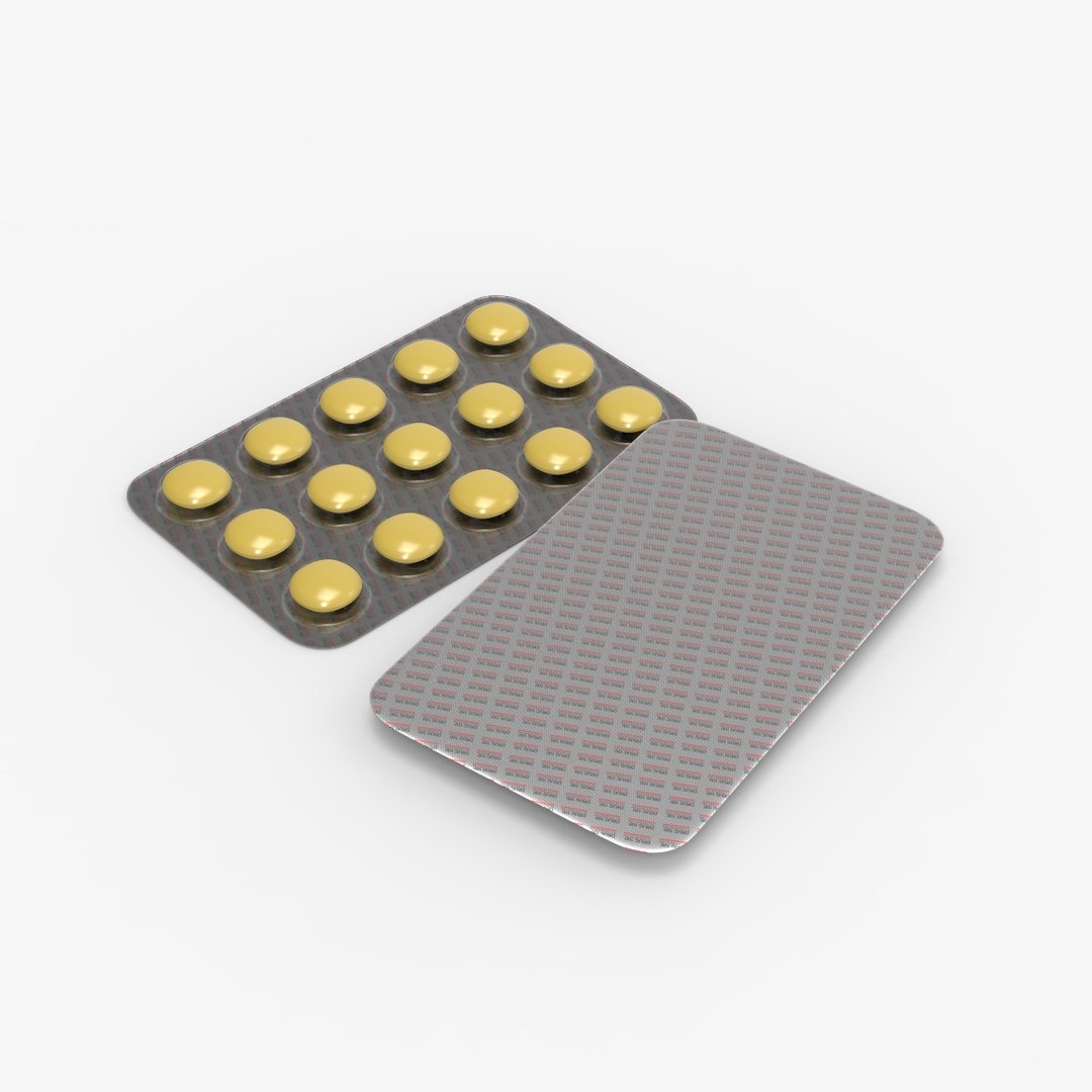3D Medication Drugs Model - TurboSquid 1169663
