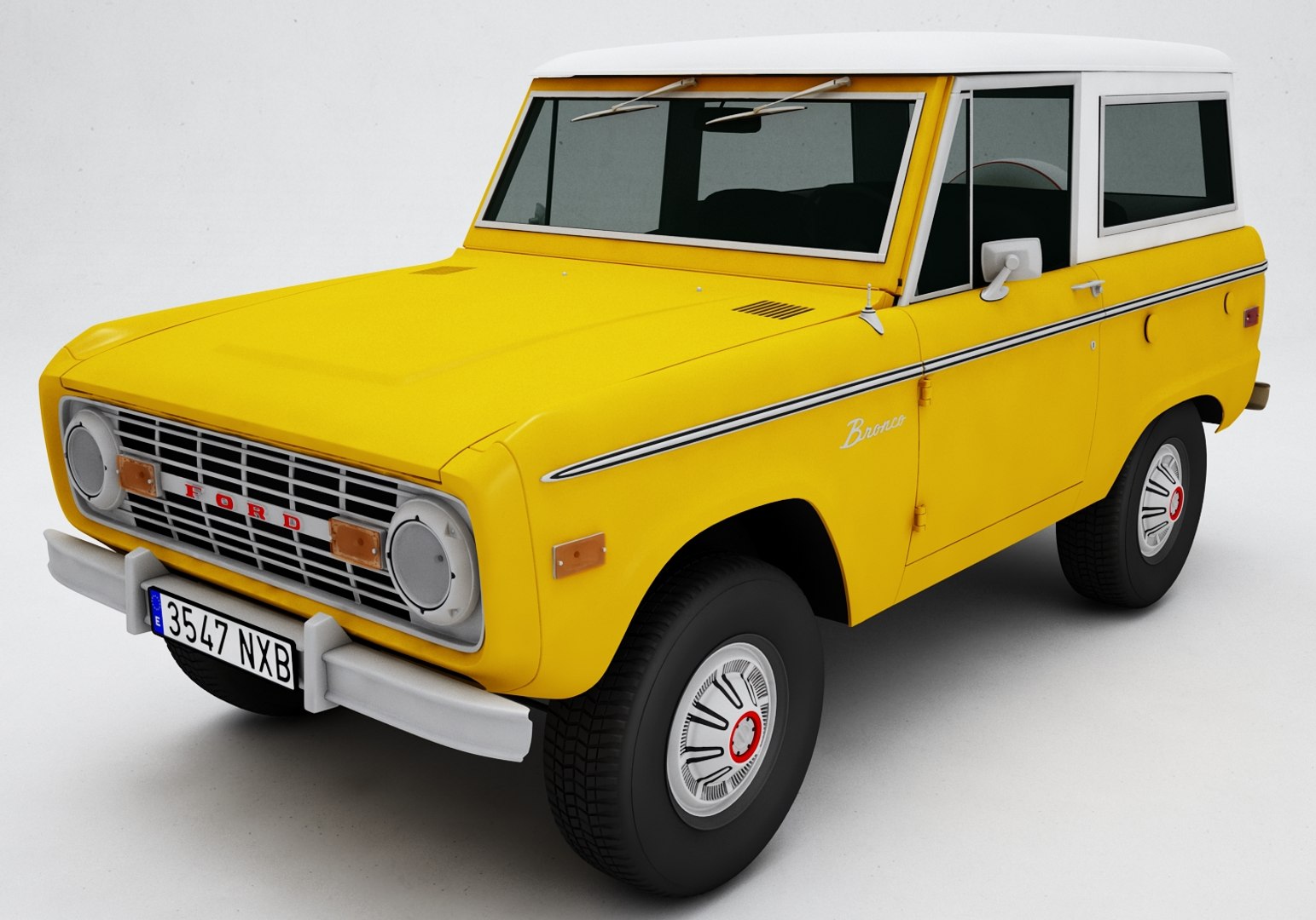 3D Model Bronco Mk1 1975 - TurboSquid 1490143