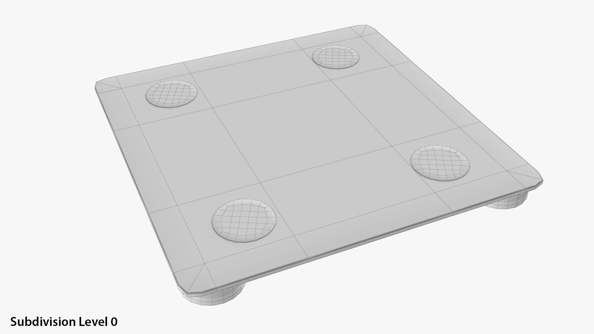 3D model digital weight scales - TurboSquid 1782843
