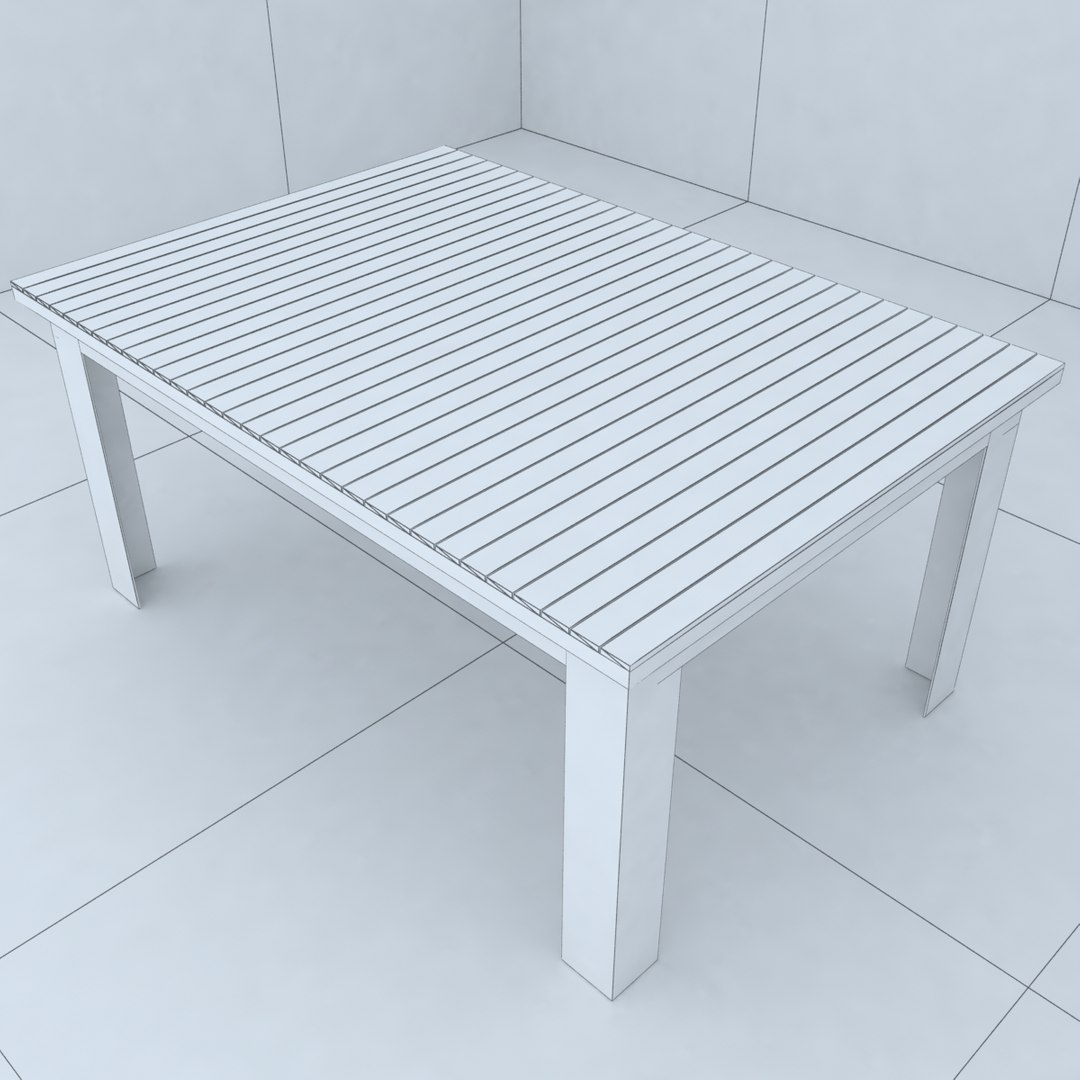 table designs 3d max