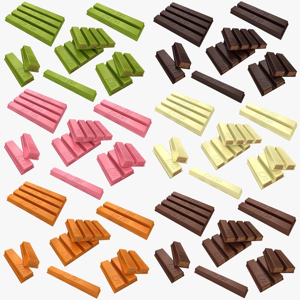 Collection Kitkat 3D Models for Download | TurboSquid