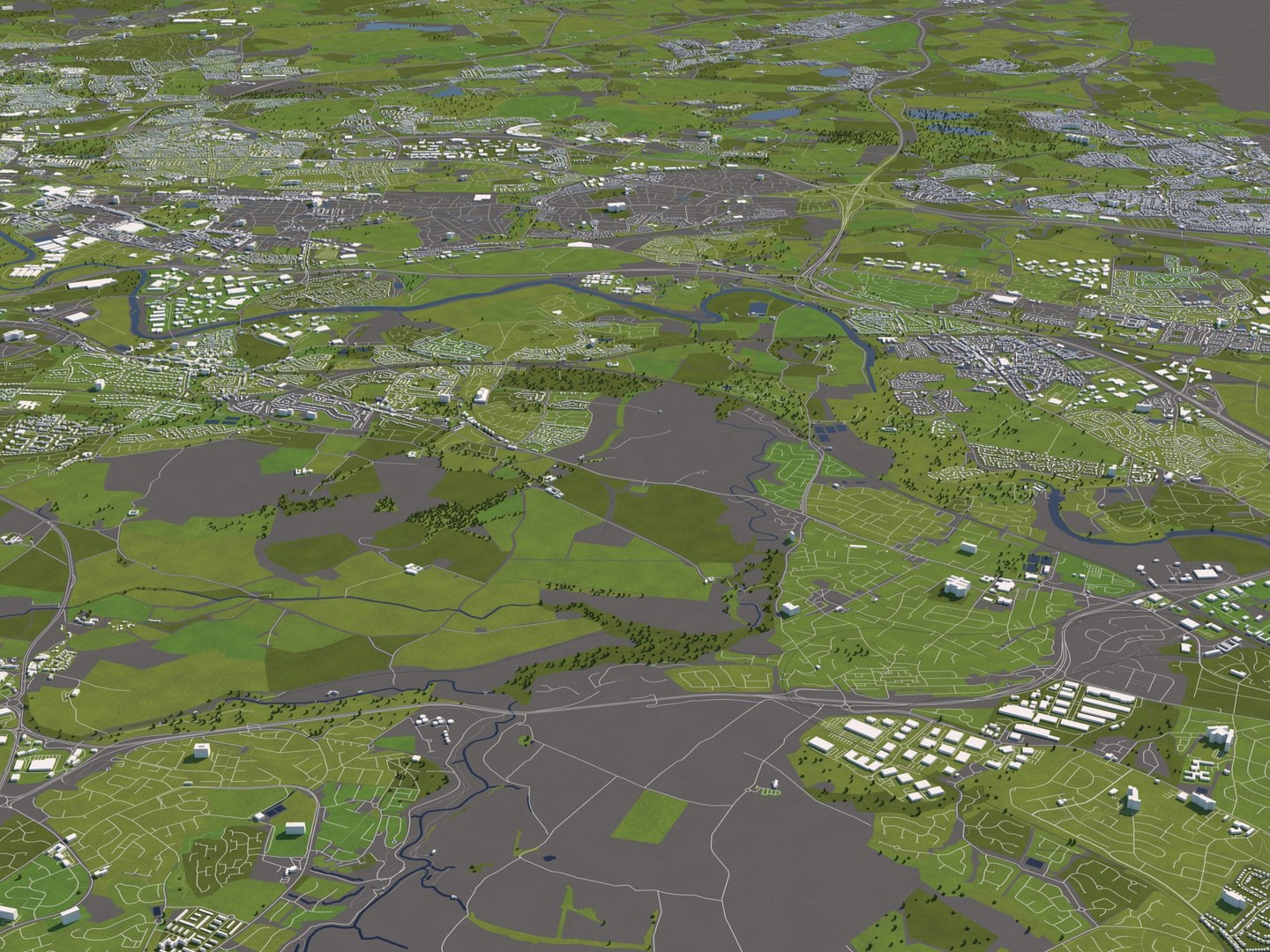 3D Model Buildings Houses Maps - TurboSquid 1446153