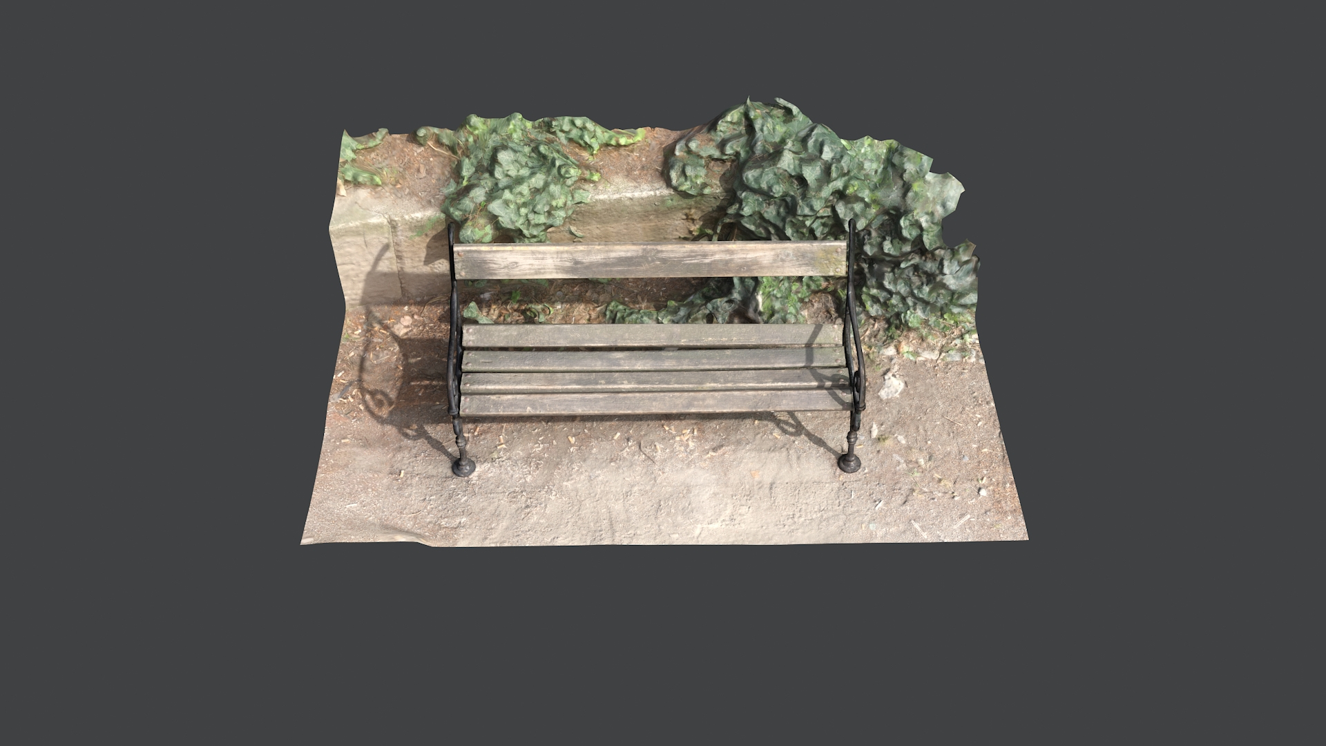 Bench scan 001 3D - TurboSquid 1606996