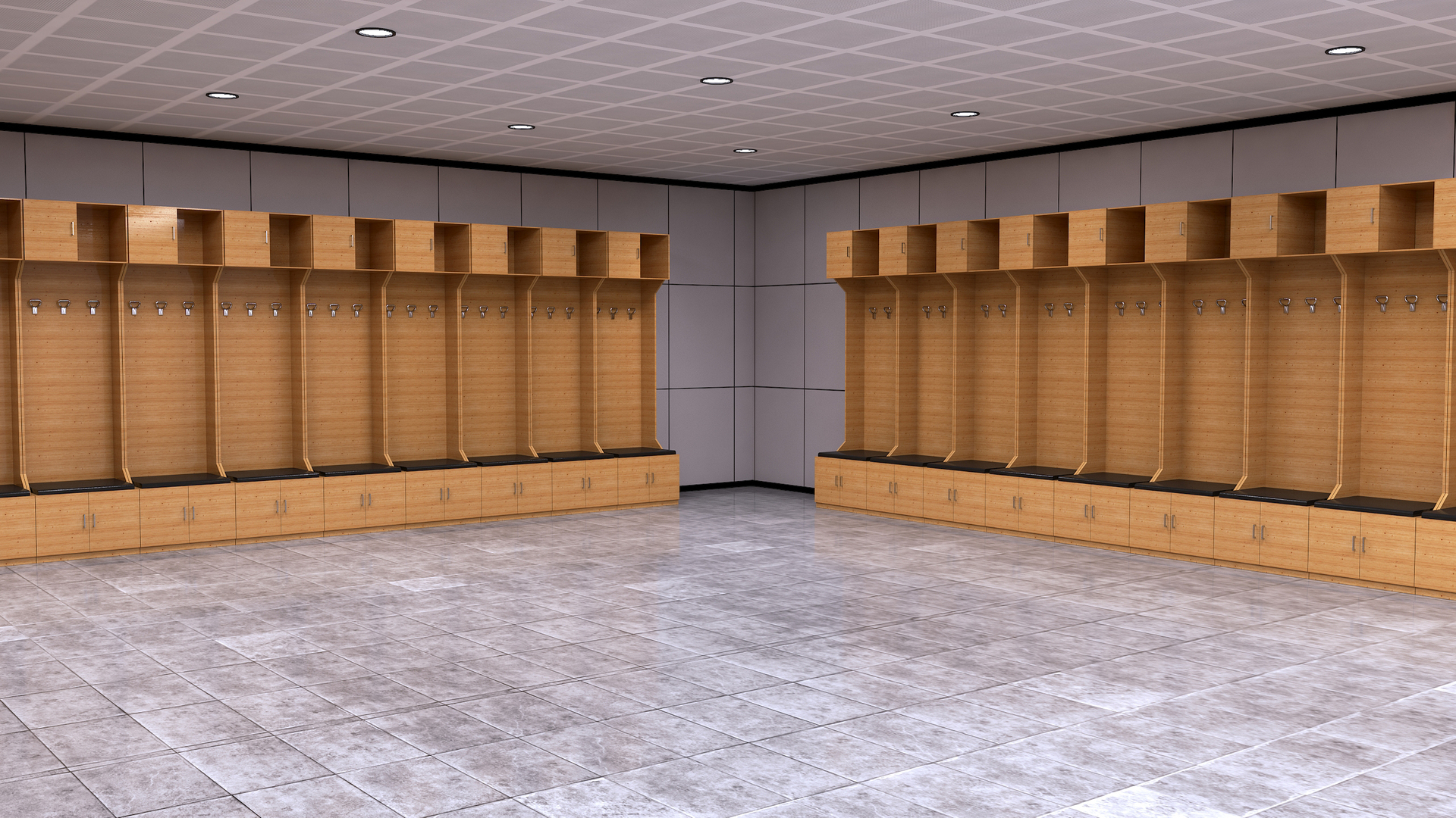 Locker Room Collection 3 3D model - TurboSquid 1841113