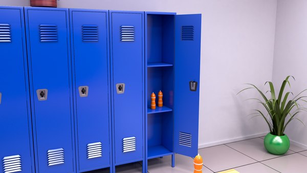 Locker Room Collection 3 3D model - TurboSquid 1841113