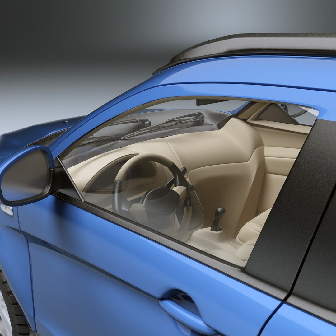 3d model mitsubishi asx