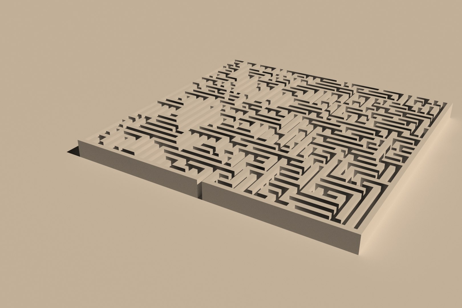 Maze 3d Model