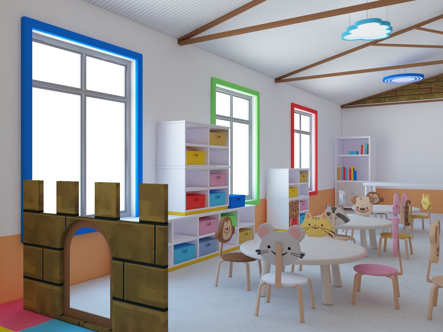 3D Nursery School Classroom - TurboSquid 2116598