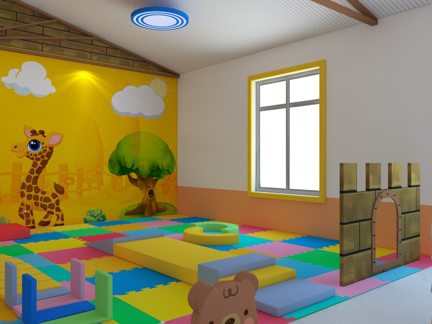 3D Nursery School Classroom - TurboSquid 2116598