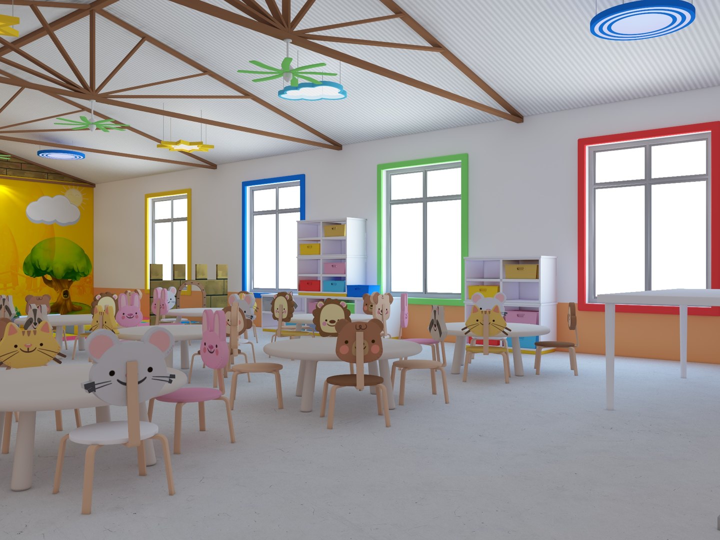 3D Nursery School Classroom - TurboSquid 2116598