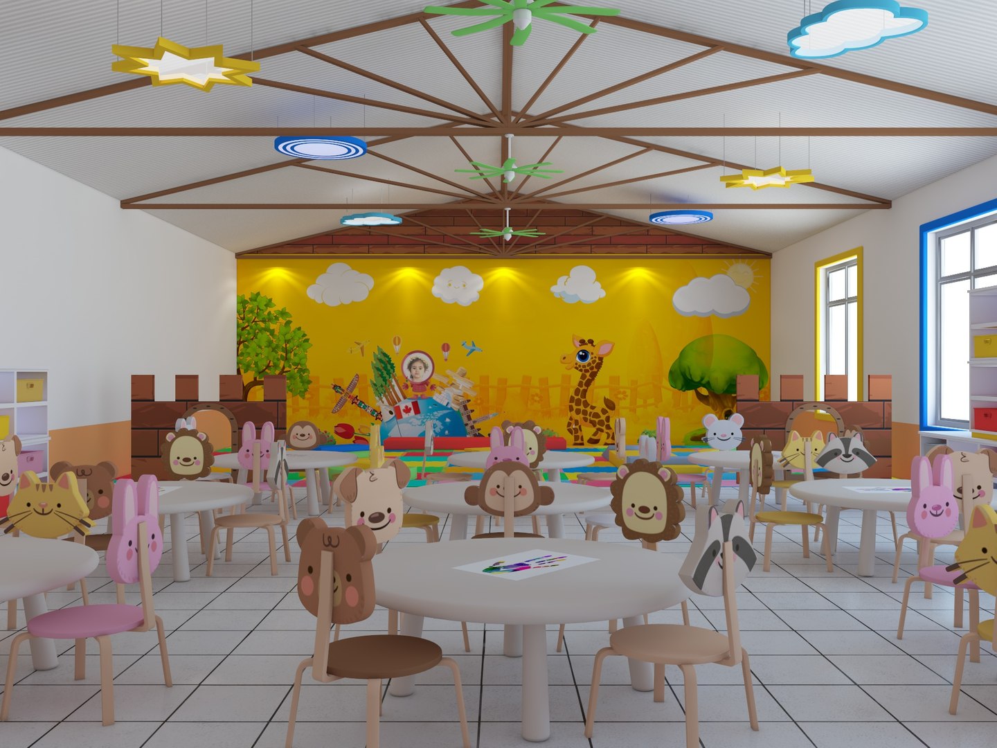 3D Nursery School Classroom - TurboSquid 2116598