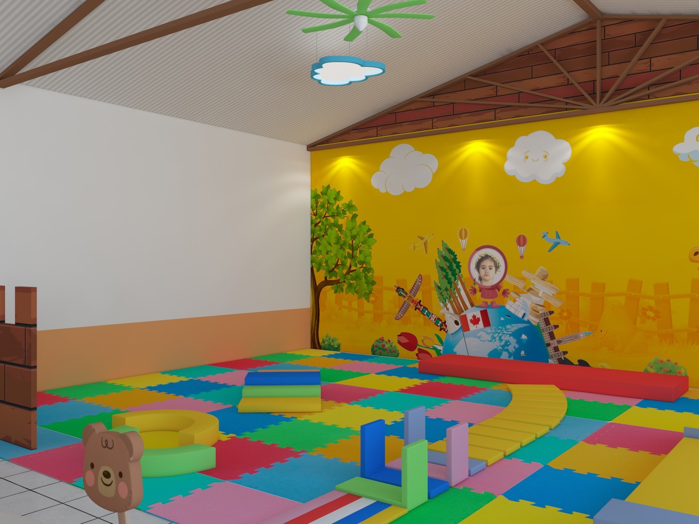3D Nursery School Classroom - TurboSquid 2116598
