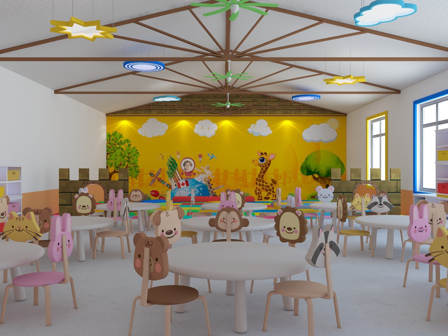 nursery school interior