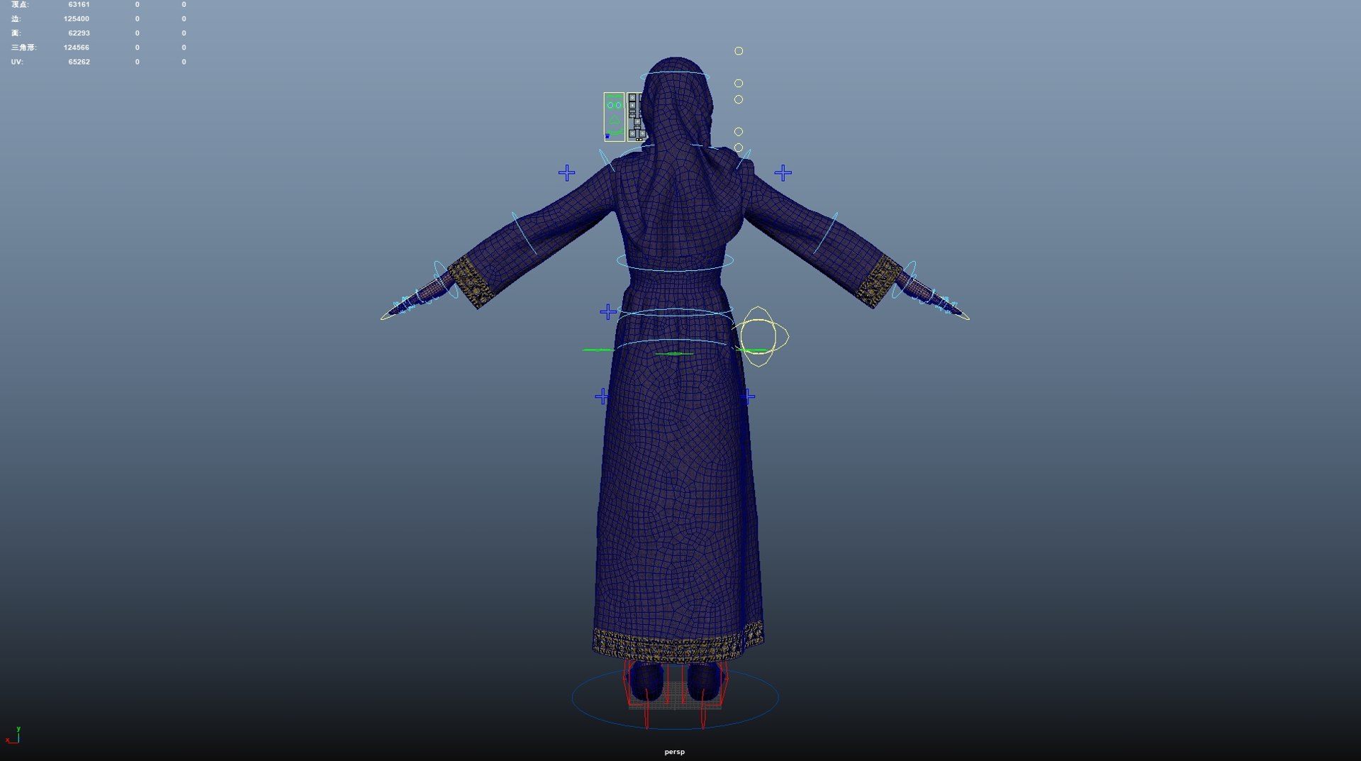 Arab Women Rigged 3D Model - TurboSquid 2320411