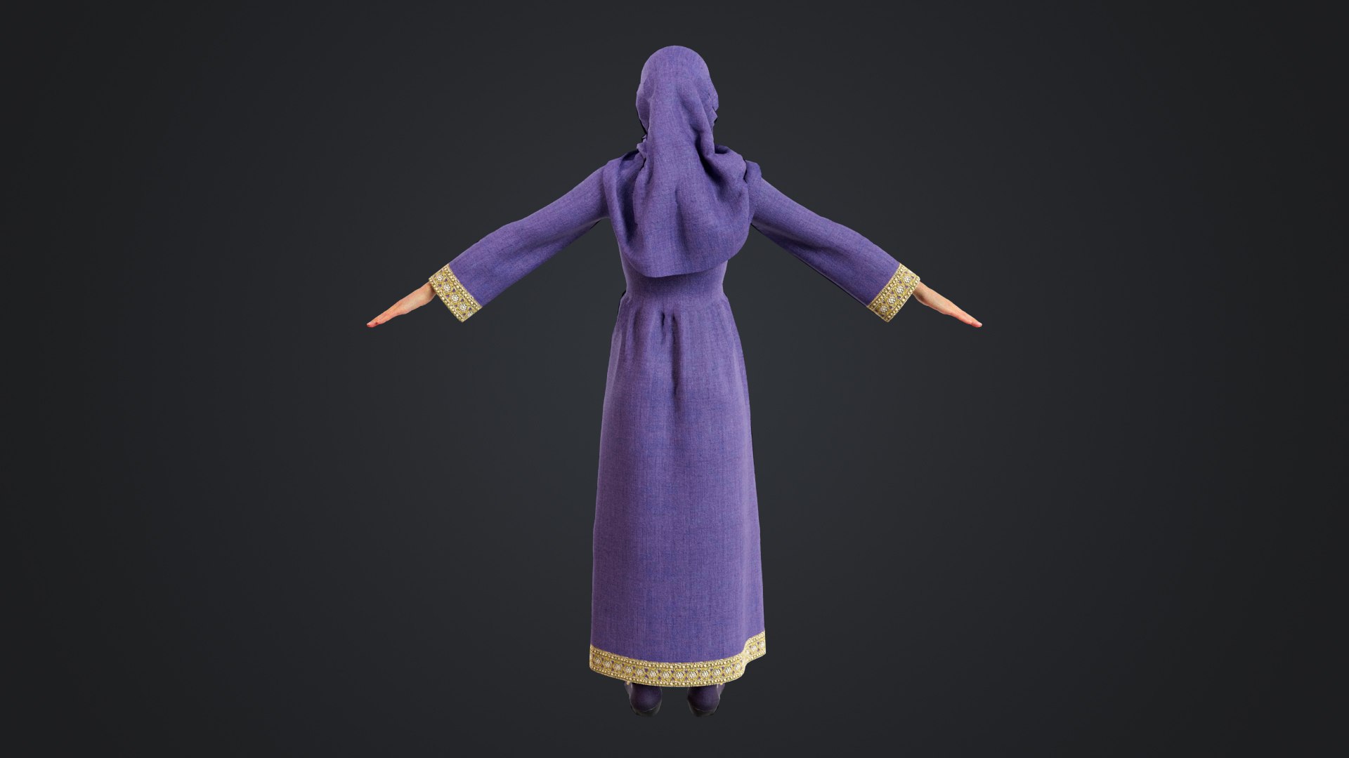 Arab Women Rigged 3D Model - TurboSquid 2320411