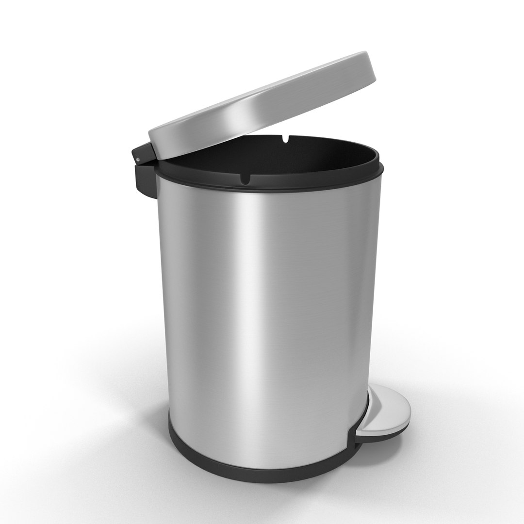 3d Step Garbage Modeled Model