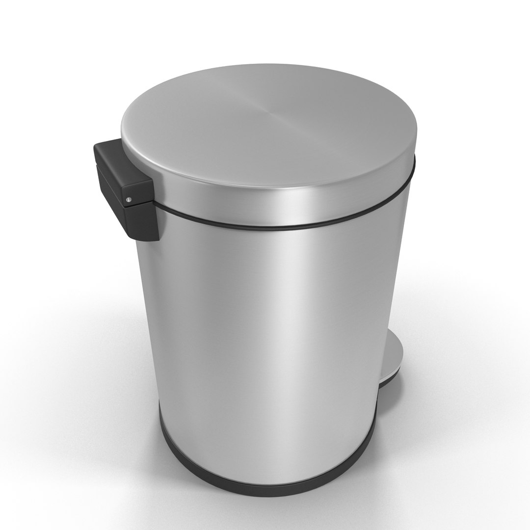 3d Step Garbage Modeled Model