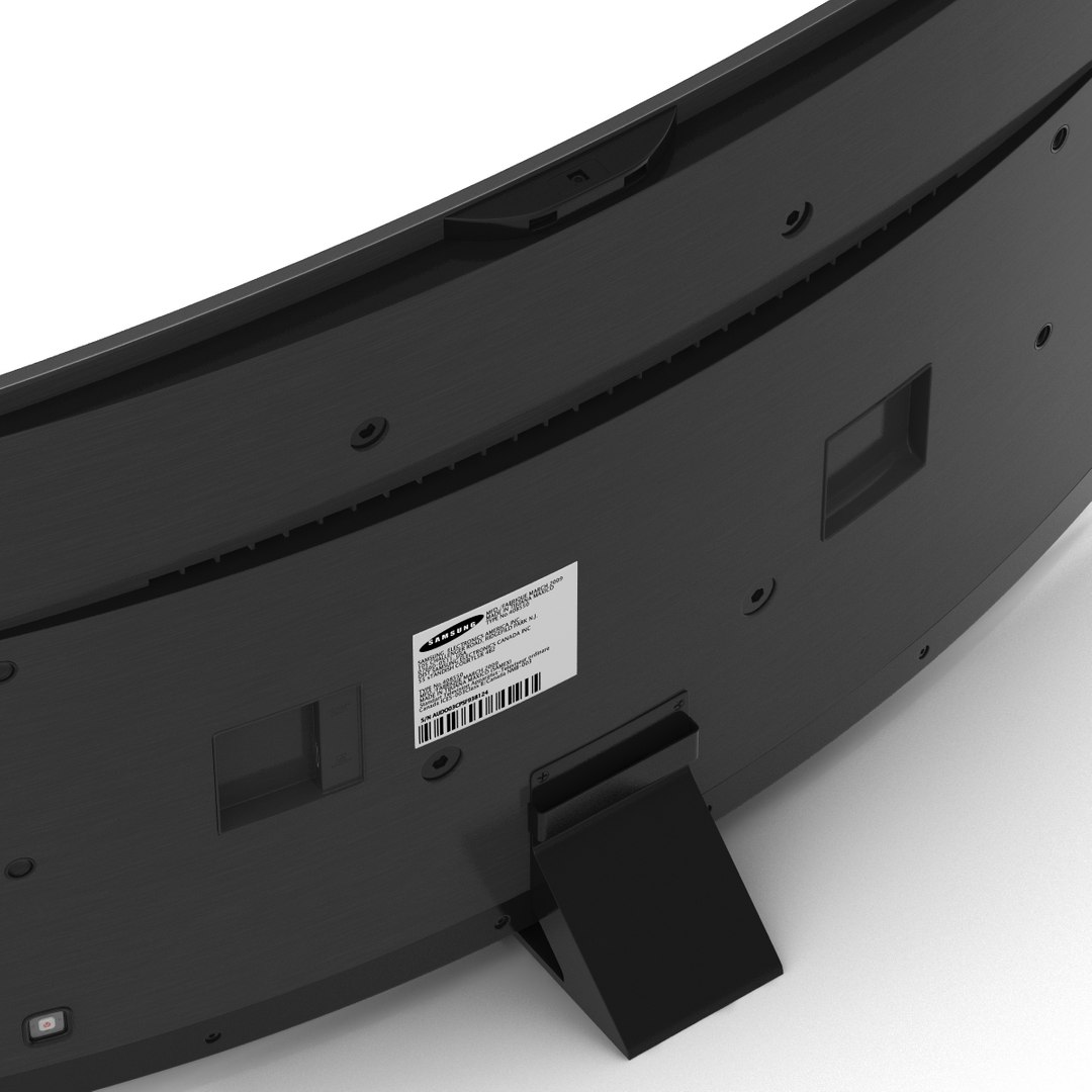 3d Model Samsung 4k Uhd Hu9000