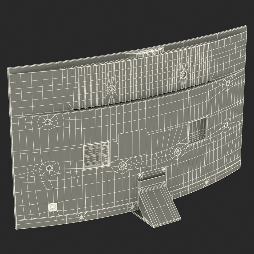 3d Model Samsung 4k Uhd Hu9000