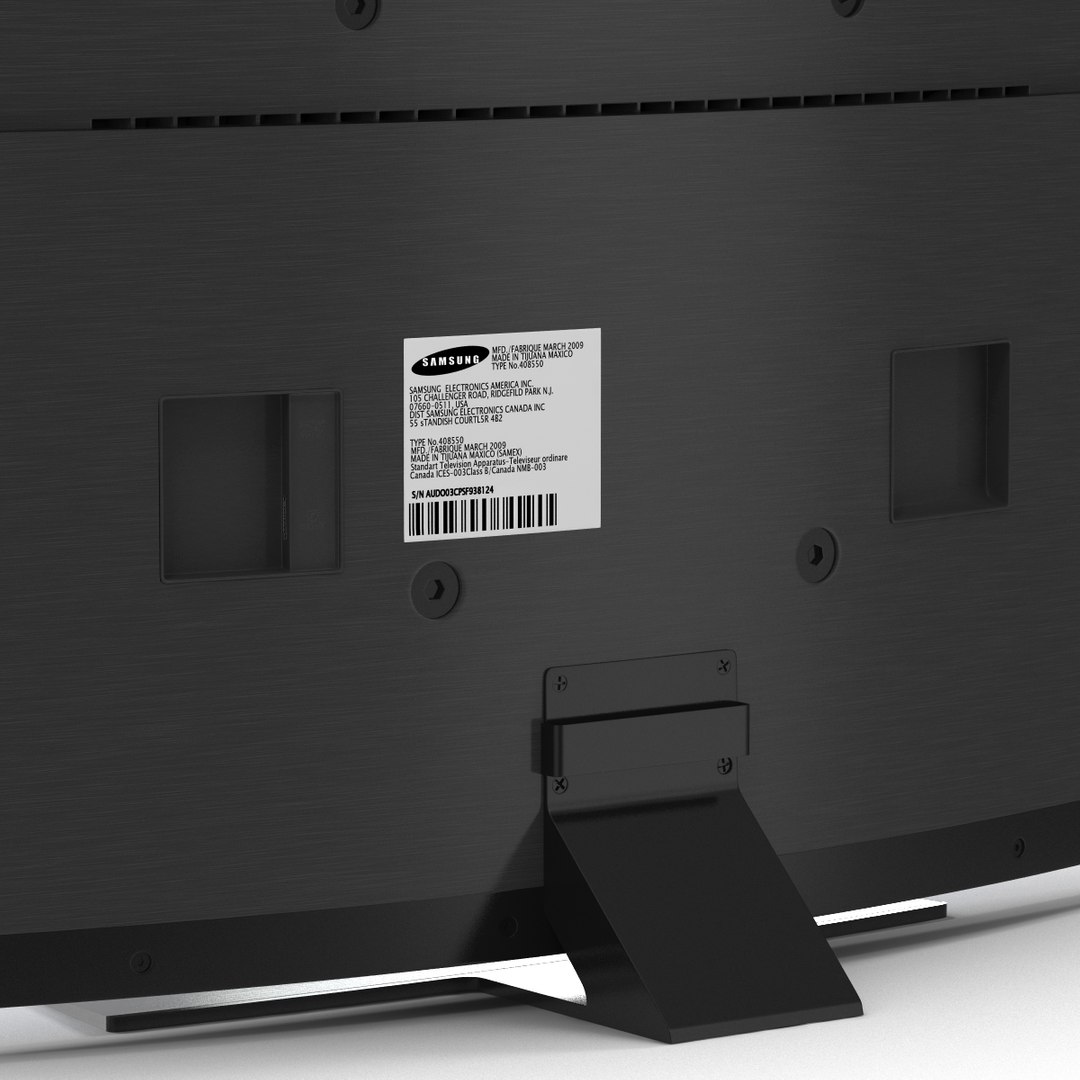 3d Model Samsung 4k Uhd Hu9000