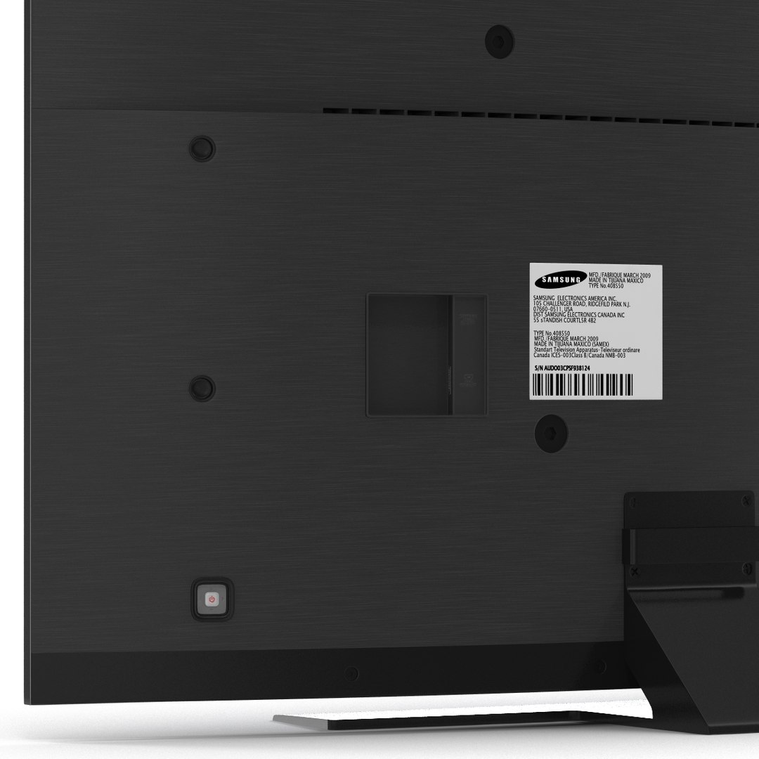 3d Model Samsung 4k Uhd Hu9000