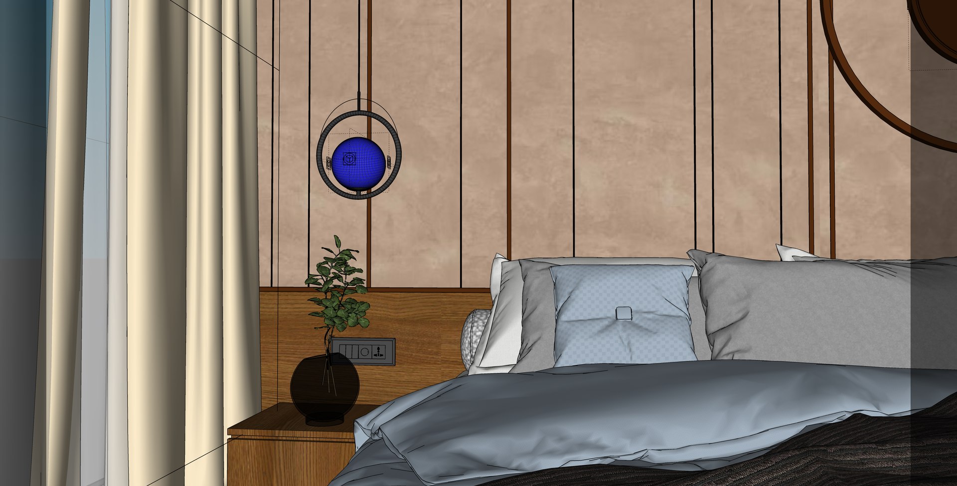 Masterbedroom With Render Setting Vray 3D - TurboSquid 1858957