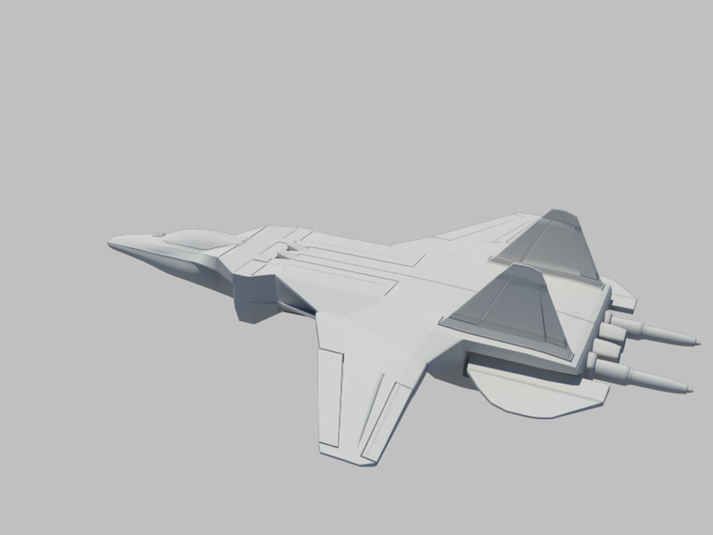 3d Model Fighter Jet