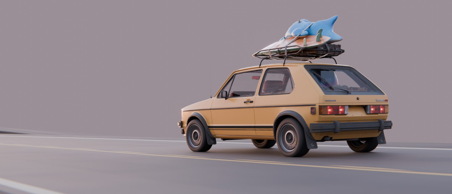 3D 1984 VW Mk1 Rabbit GTi - TurboSquid 2182395