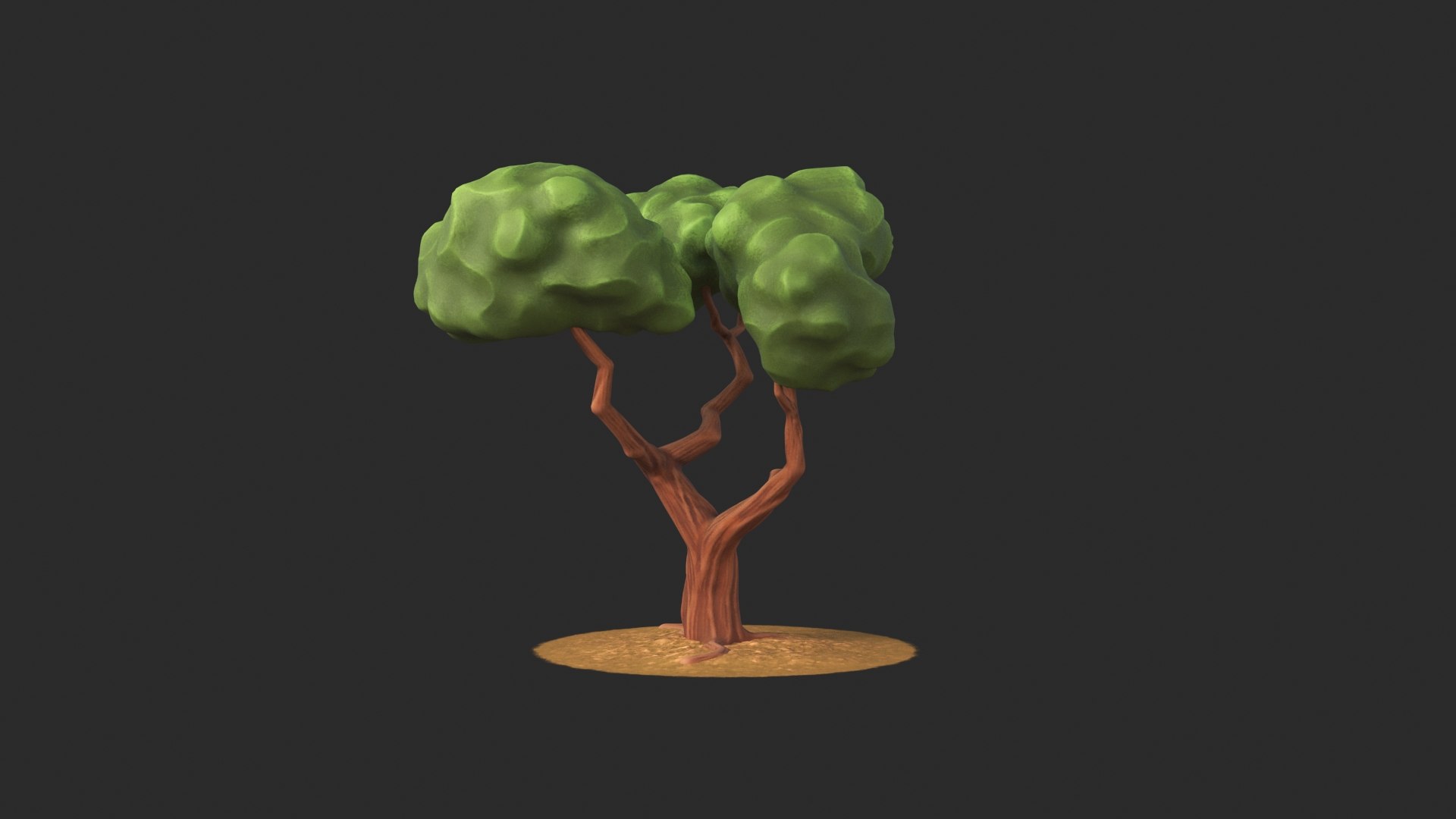 3D Stylized Tree V10 Model - TurboSquid 2037380