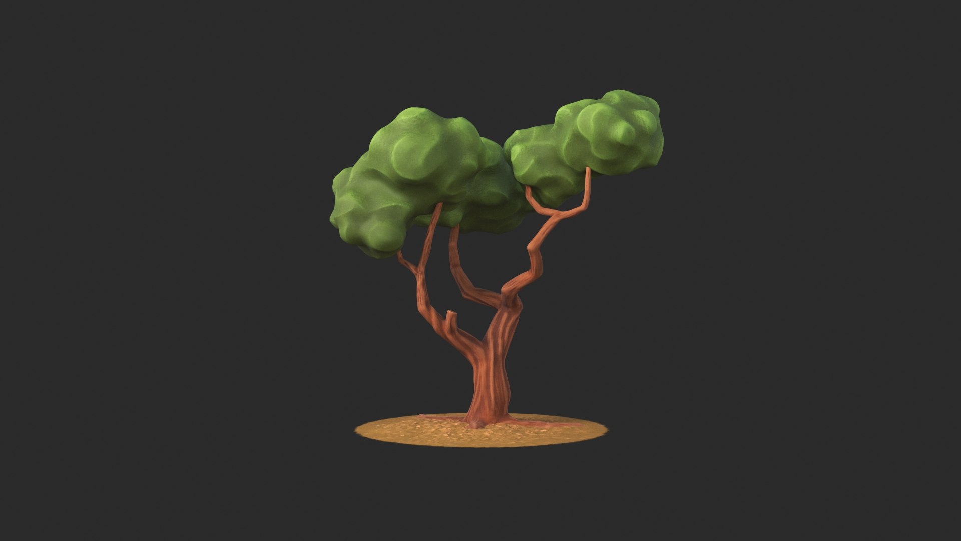 3D Stylized Tree V10 Model - TurboSquid 2037380