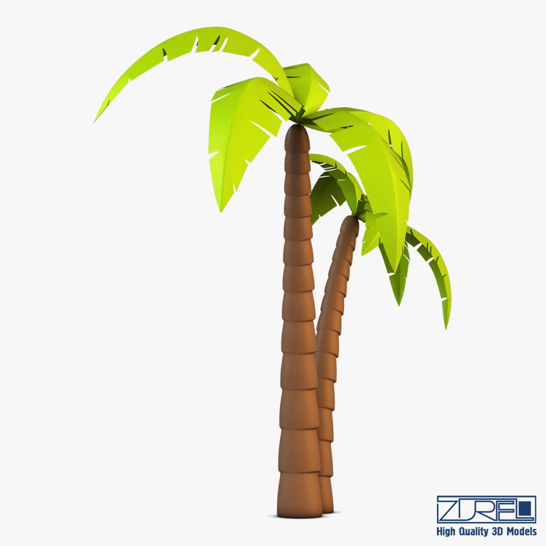 3d Obj Palm Tree V 4