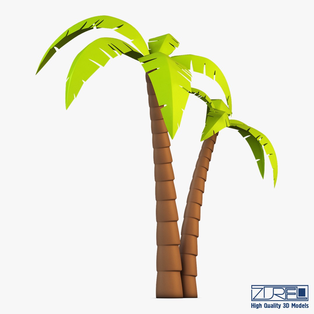 3d Obj Palm Tree V 4