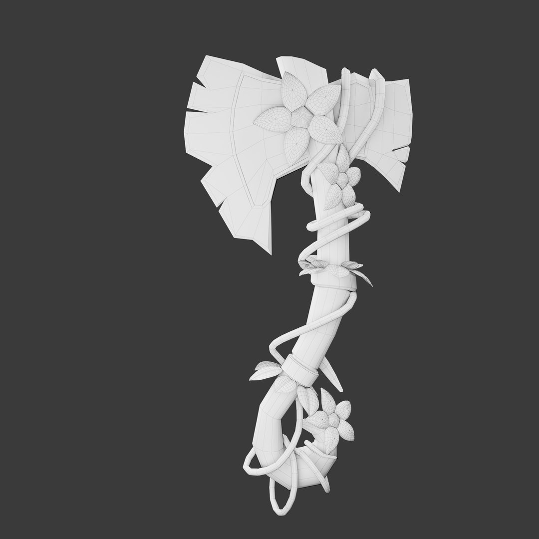 Stylized Axe 3D - TurboSquid 2134240