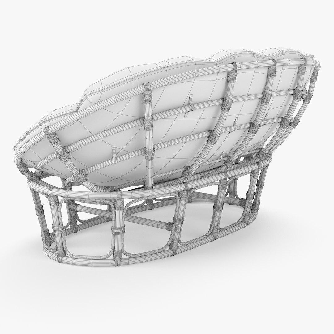 Mamasan Chair Sofa 3d Obj